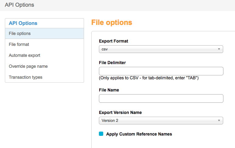 Bulk Export API overview