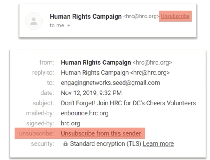 Unsubscribing, list unsubscribes and the master opt-in