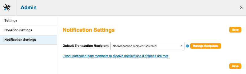 Custom notifications