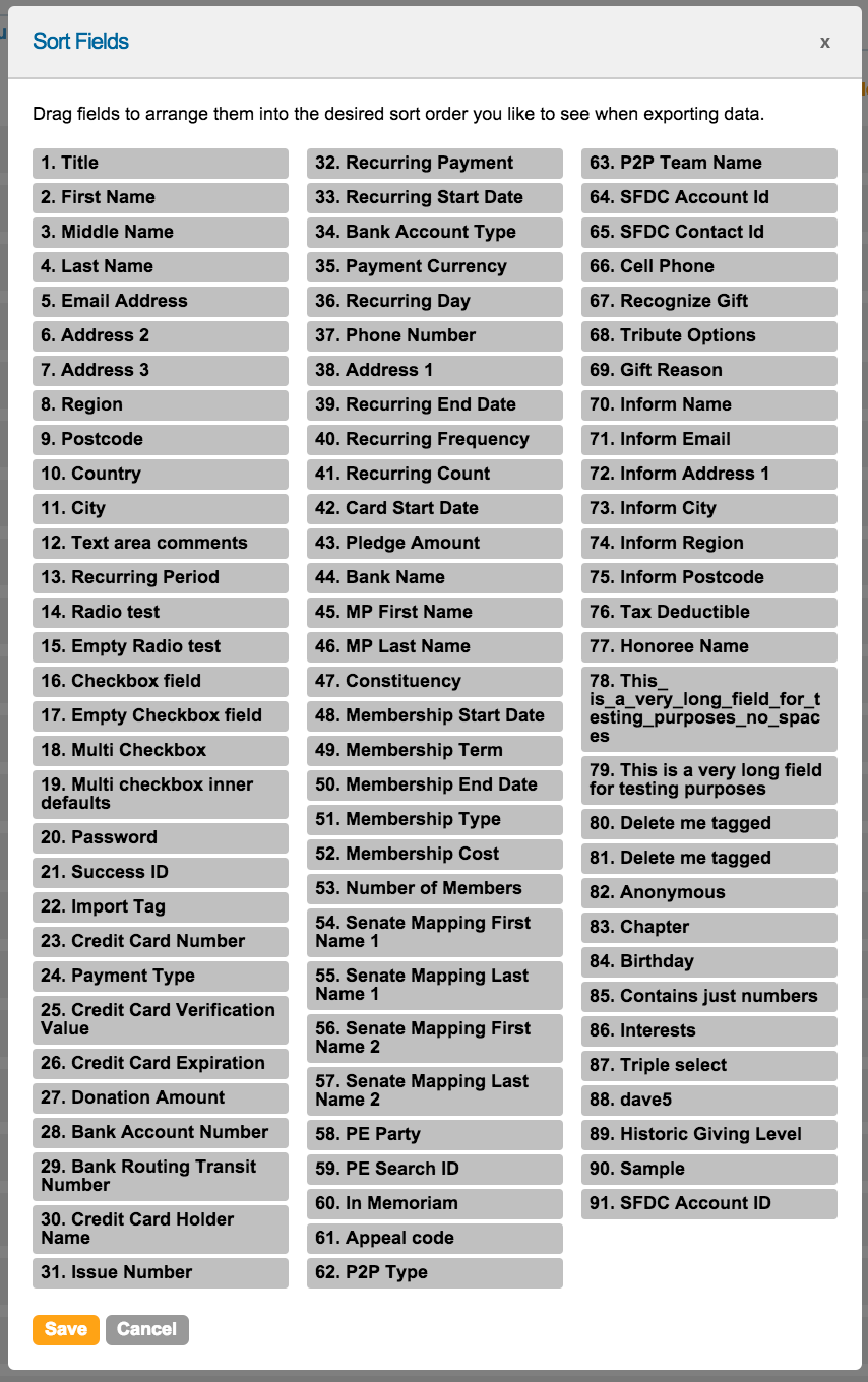 Account Data Structure