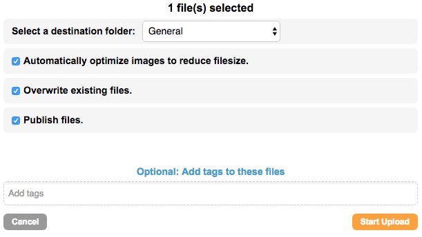 Images and Files Library